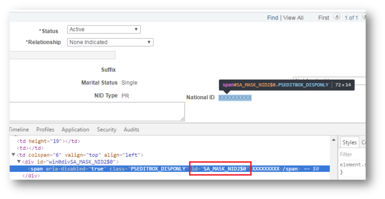 PeopleSoft HTML Element IDs - PeopleSoft Mods PeopleSoft HTML Element IDs - PeopleSoft Mods